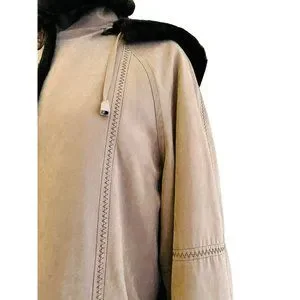 Utex | Jackets & Coats | Vintage Utex Long Brown Coat With Faux Fur ...